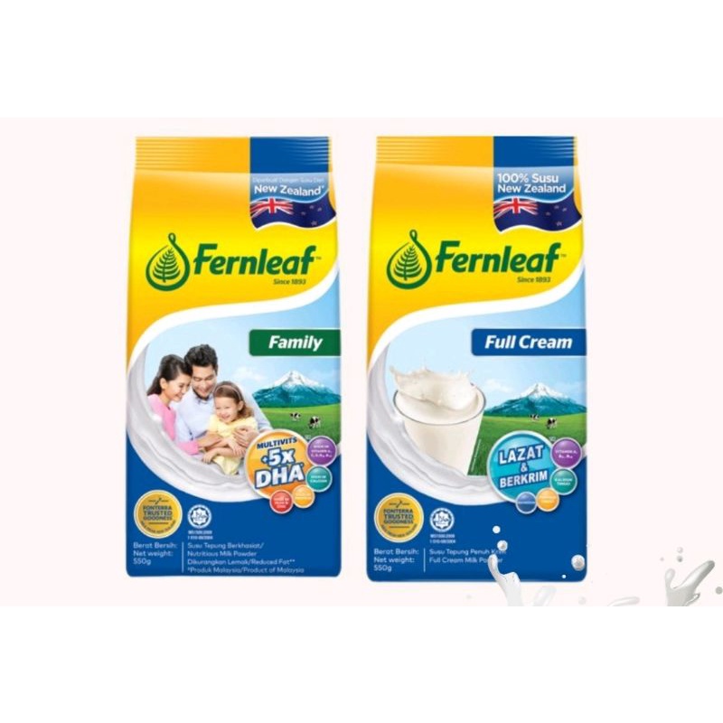 Fernleaf Milk Powder (Full Cream / Family)(West Msia only) | Shopee ...