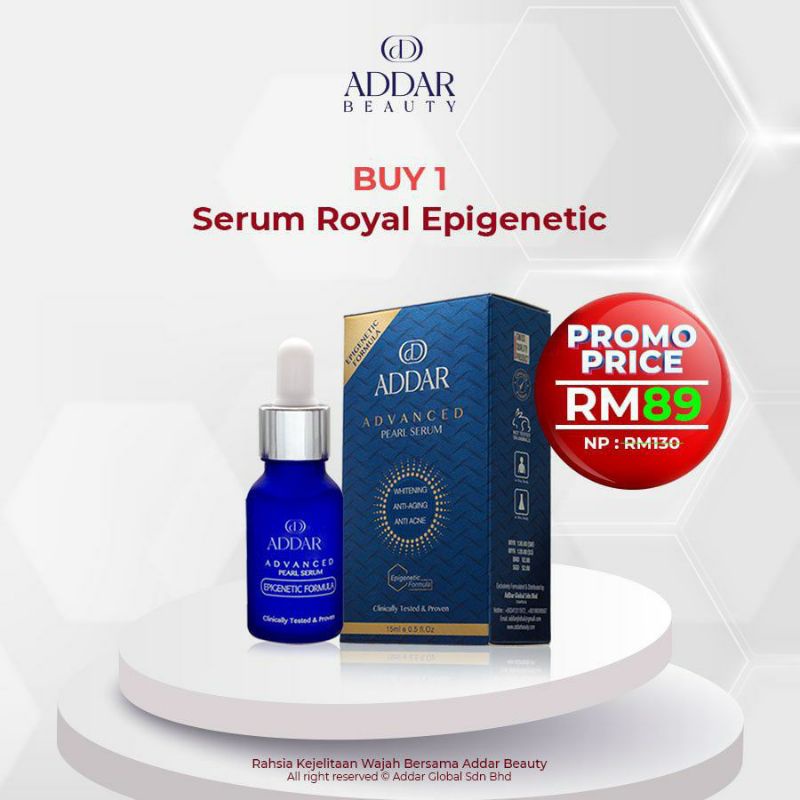1- Serum Royal Epigenetic Addar Beauty | Shopee Malaysia
