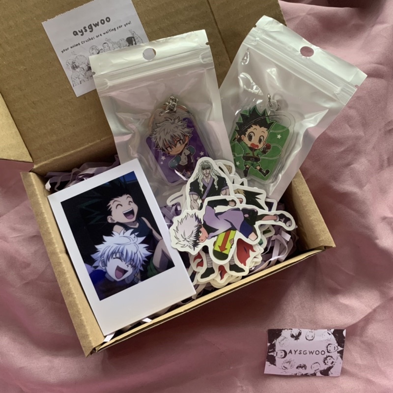 Anime HunterxHunter Killua Gon Bungou Stray Dogs Dazai Chuuya One Piece ...