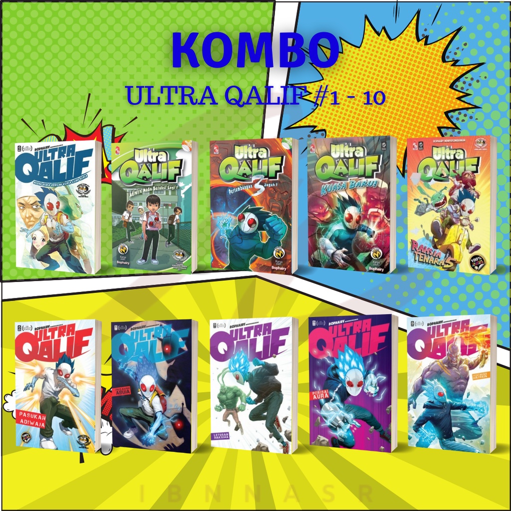 KOMIK | KOMBO ULTRA QALIF #1 - 10 (MUSIM PERTAMA) | Shopee Malaysia