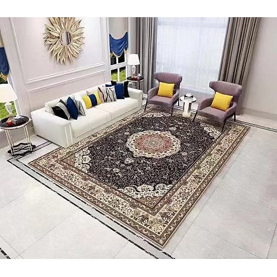 120X180 CM 3D Karpet Gulung Heritage Crystal Velvet Carpet Rug Floor ...