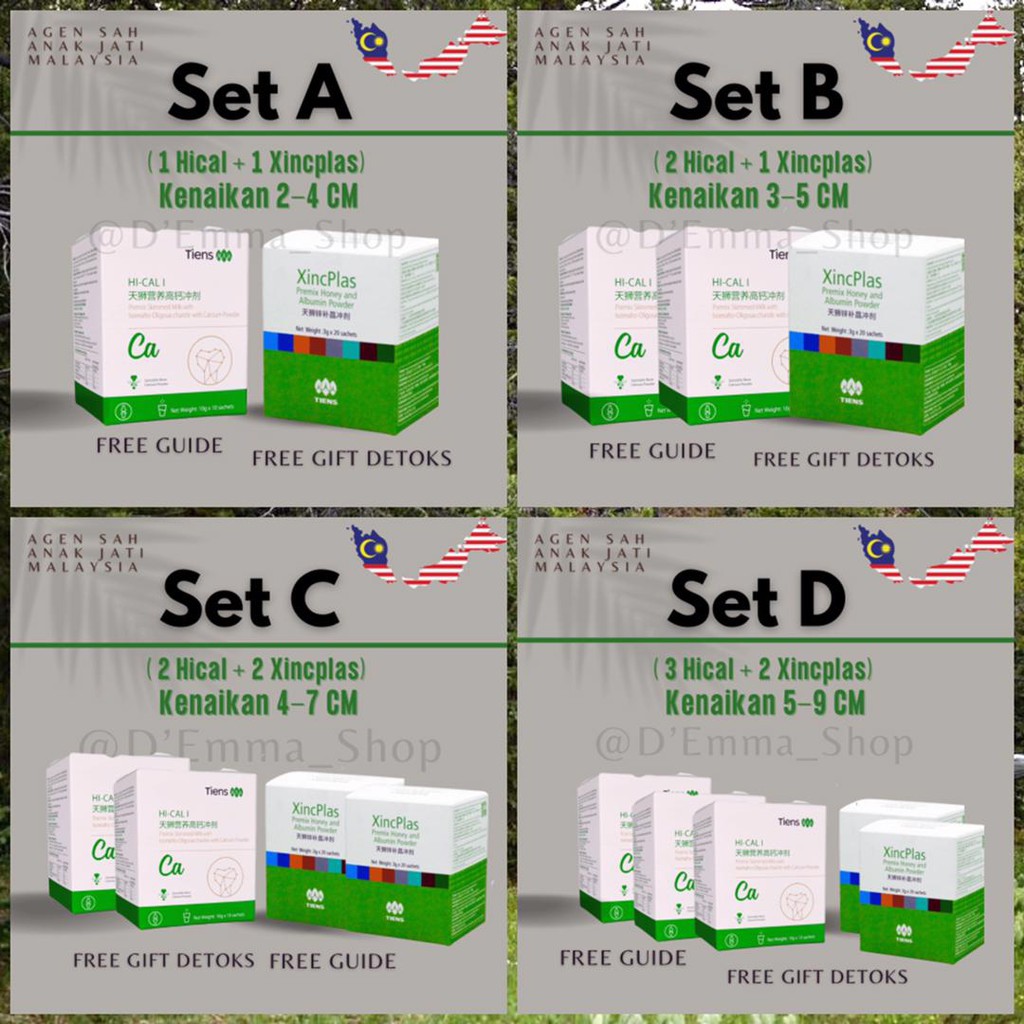 UBAT TINGGI BADAN VIRAL ORIGINAL PACKING MALAYSIA HALAL LULUS FDA-KKM ...