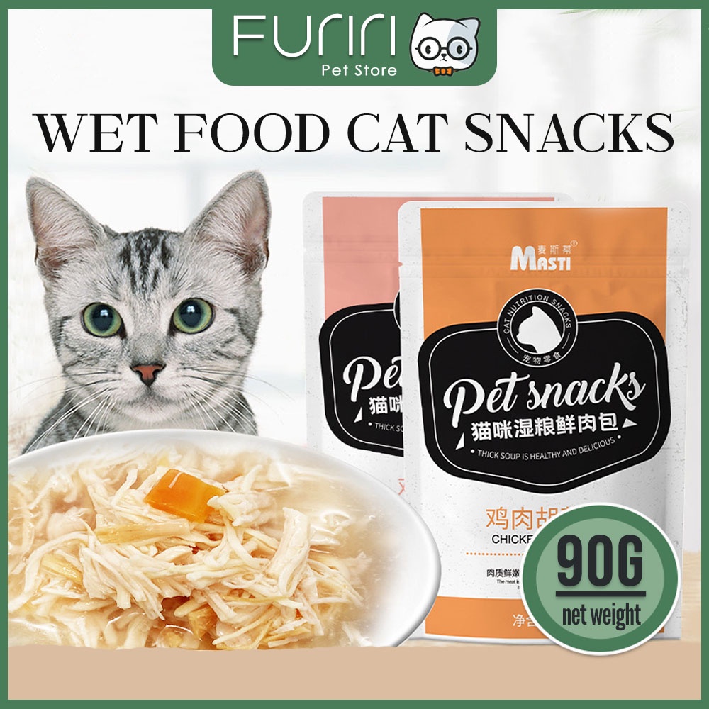 Furiri Masti 90g Cat Wet Food Pouch Wet Food Soup Pouch Nutrition ...