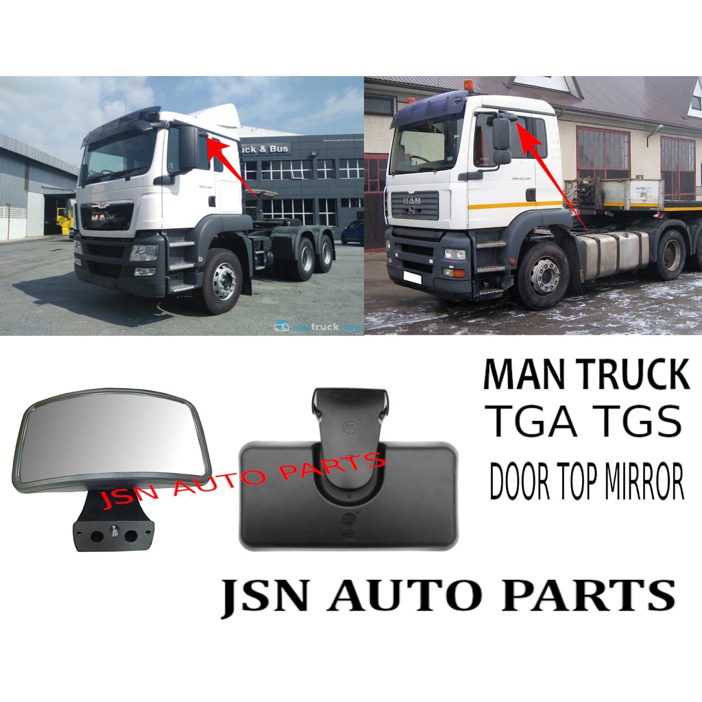 DOOR TOP MIRROR MAN TGA TGS SIDE MIRROR | Shopee Malaysia