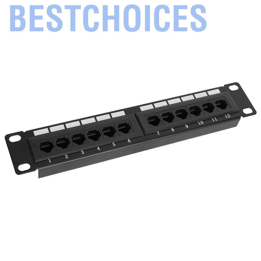[ REDUCTION MYR 2.65 ] Bestchoices utp 12 port cat6 patch panel cat6a ...