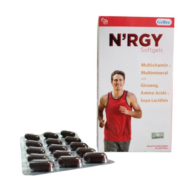N'rgy + Capsules 30's (Multivitamin) | Shopee Malaysia