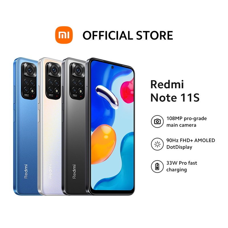 REDMI NOTE 11S 4G 8GB+128GB/REDMI NOTE 11S 5G 6GB+128GB | Shopee Malaysia