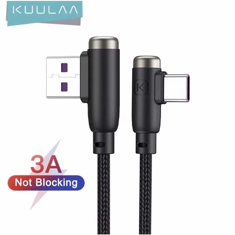 Kuulaa Game Cable Type C USB Cable 180 Degree Game Cord For All Mobile ...