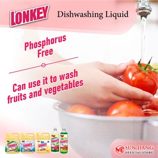 Lonkey Dishwashing Liquid Anti-Bacterial 99.9% (1.8kg) | Shopee Malaysia
