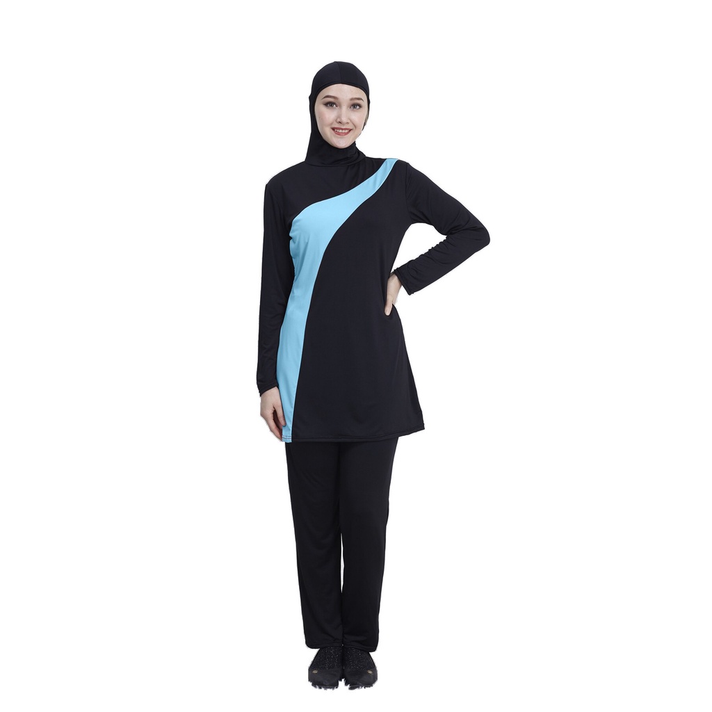 S 5xl Muslim Swimsuit Islamic Women Conservative Bathingsuit Full