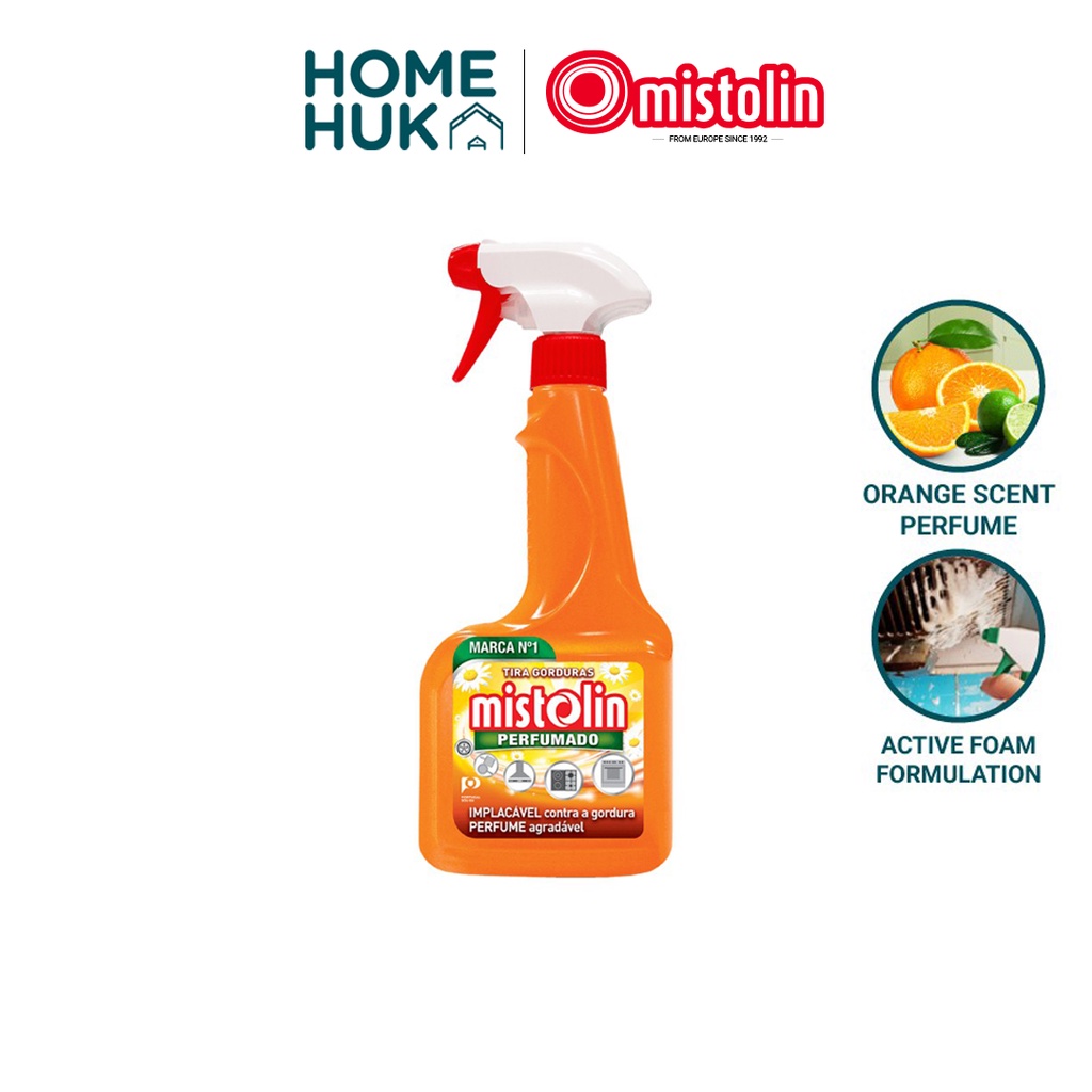 Mistolin Multi Purpose Heavy Oil Kitchen Cleaning Perfumed Degreaser ...
