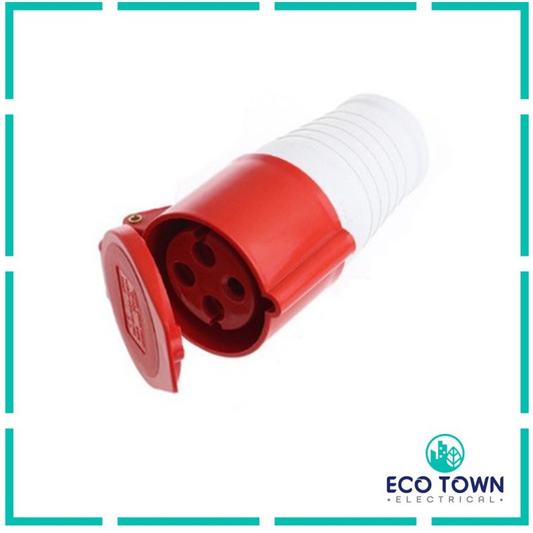 4 Pin 16A / 32A Industrial Commando Connector Socket IP44 | Shopee Malaysia