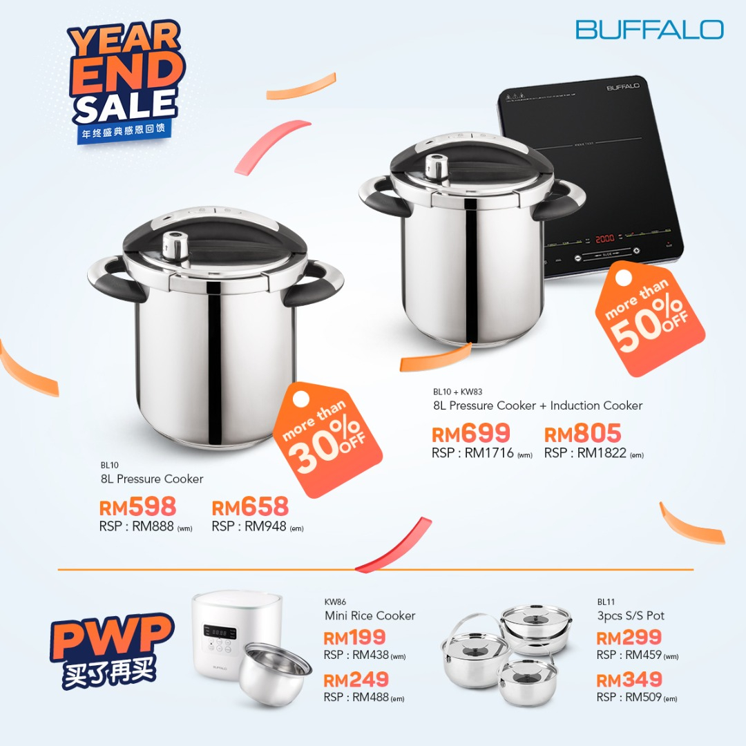 Buffalo Classic Kitchenware, Online Shop | Shopee Malaysia