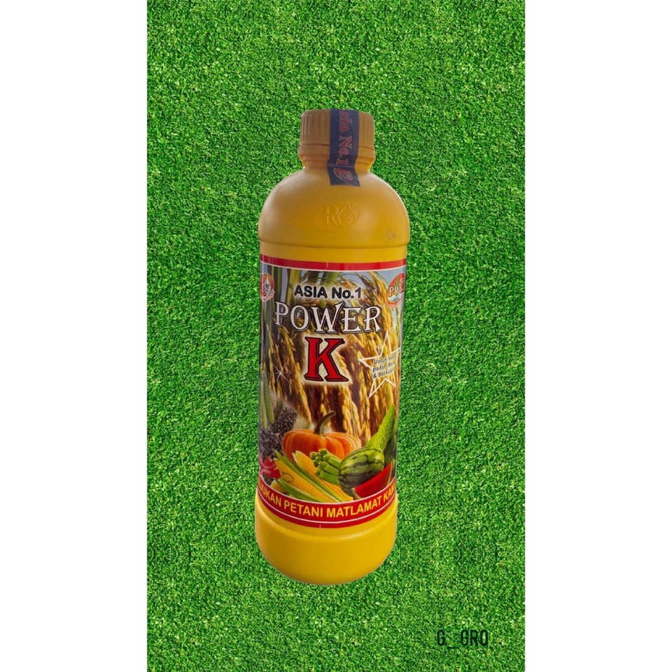 POWER K ASIA NO 1 / Vitamin Padi / Tanaman Pertanian 1liter | Shopee ...