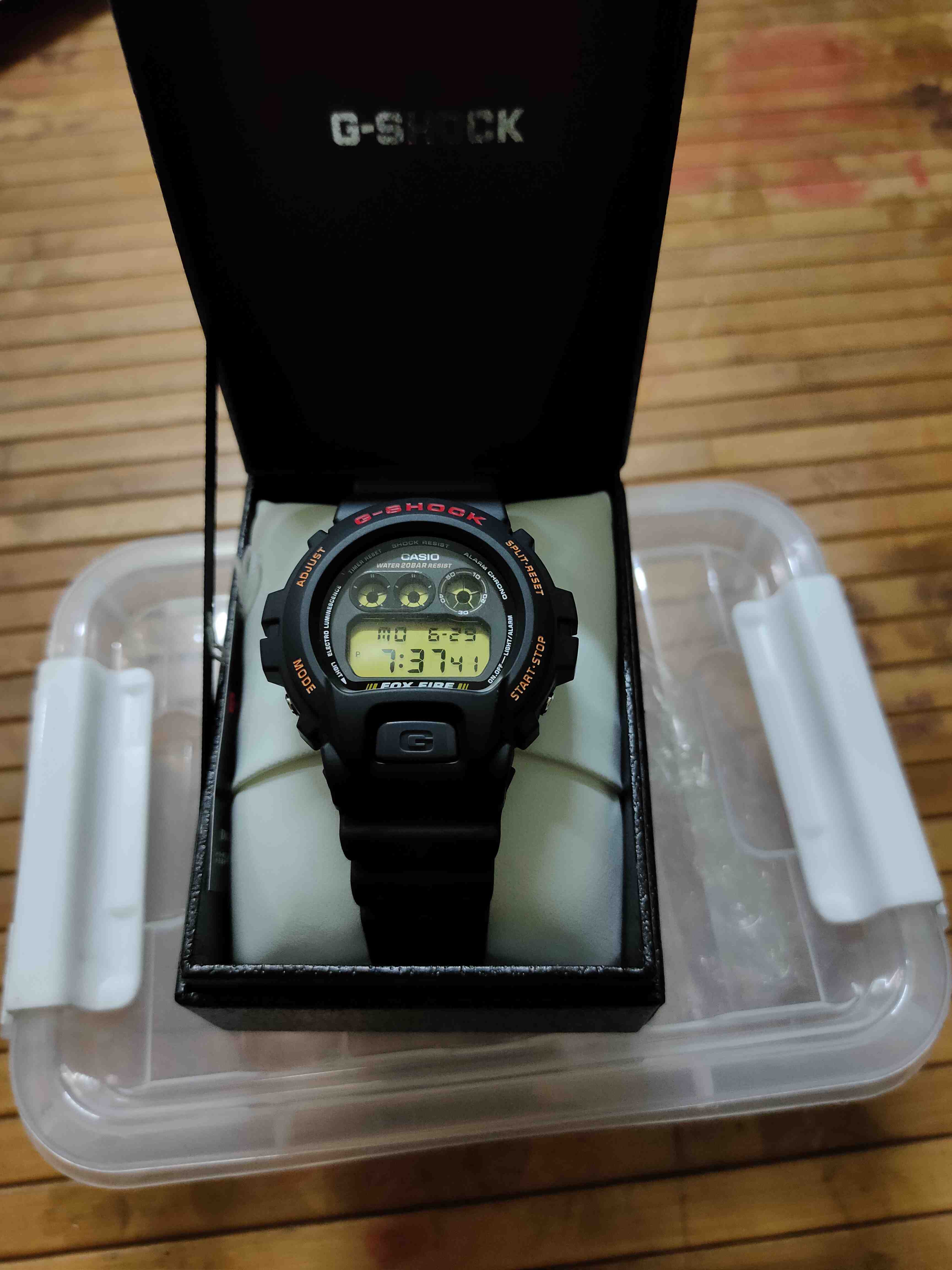 G-shock DW-6900b-9 Fox Fire (Japan Set) | Shopee Malaysia