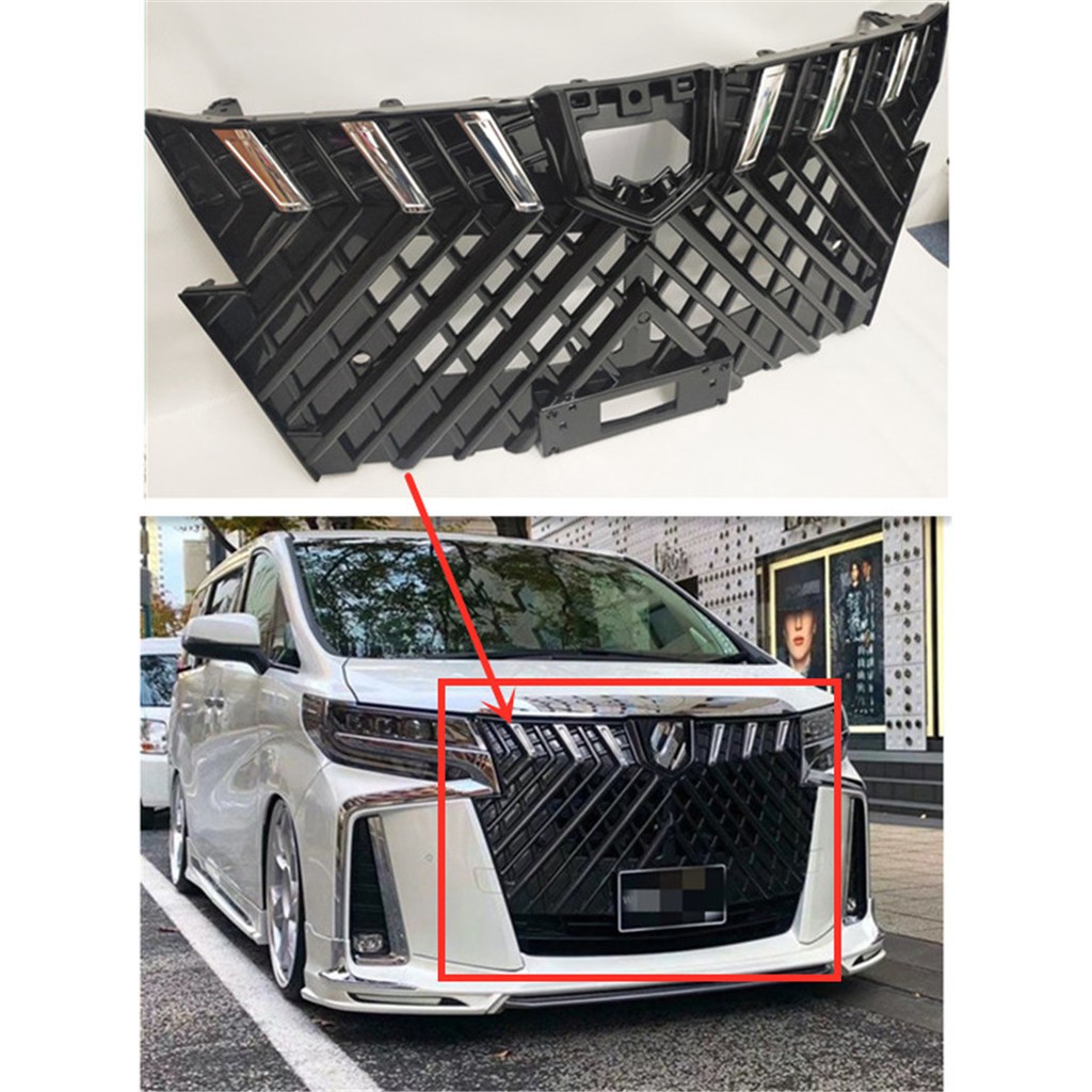 Toyota ALPHARD 2018-2020 facelift WALD SC ABS Front Grill | Shopee Malaysia