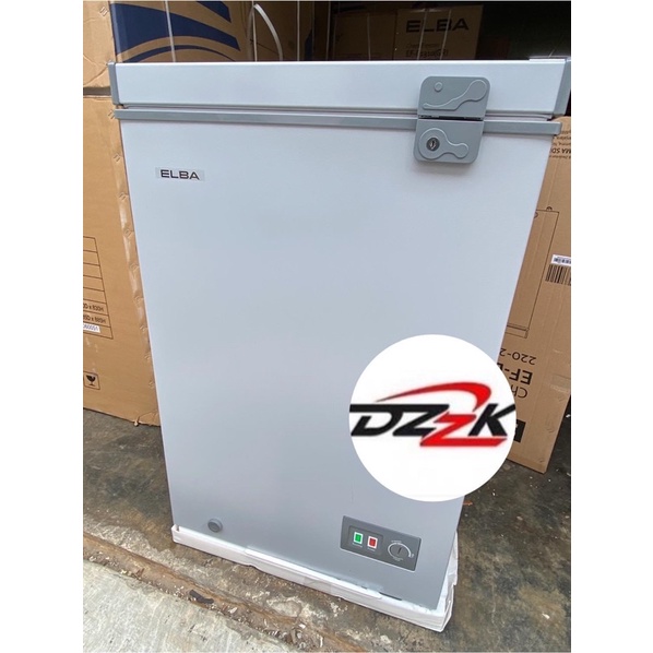 New ELBA Chest Freezer 130L EF-E1310(GR) | Shopee Malaysia