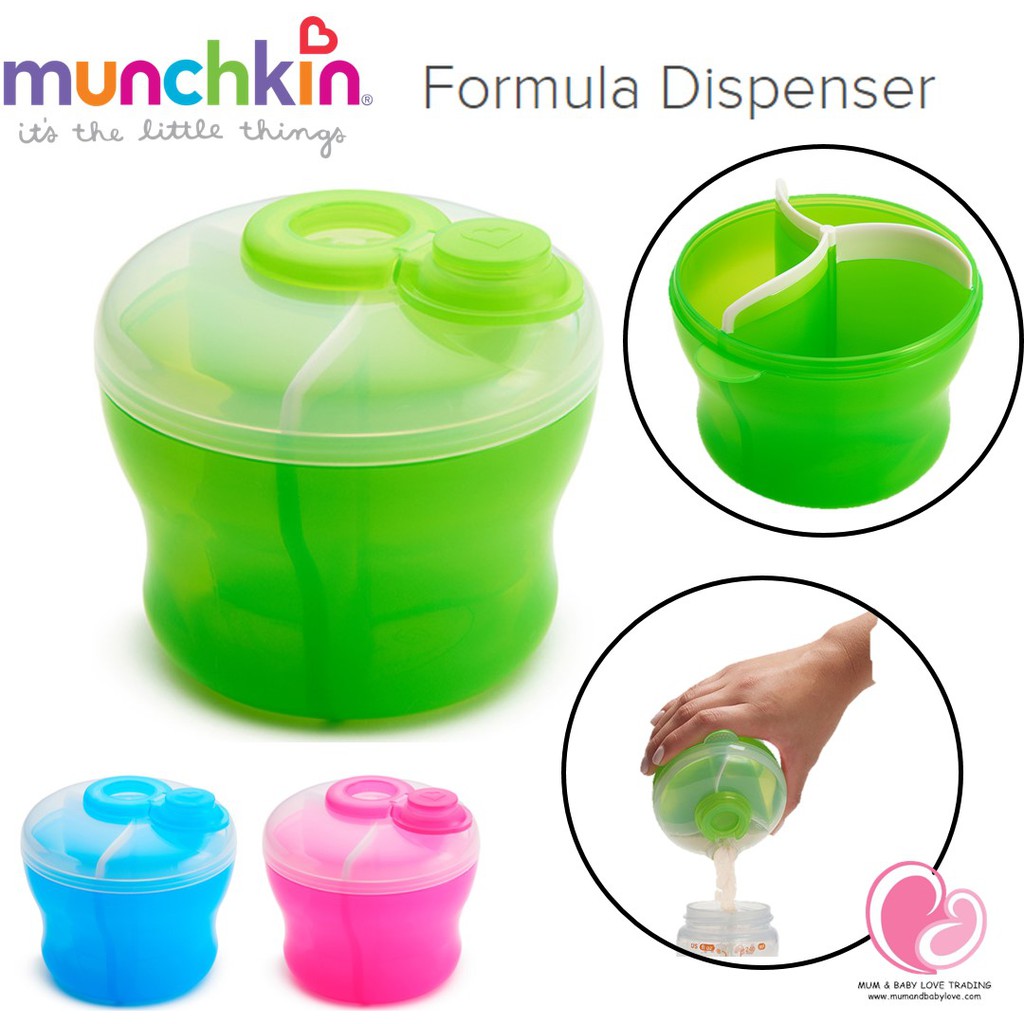 Munchkin Formula Dispenser 1pc ( Blue / Green / Pink ), Milk Powder ...