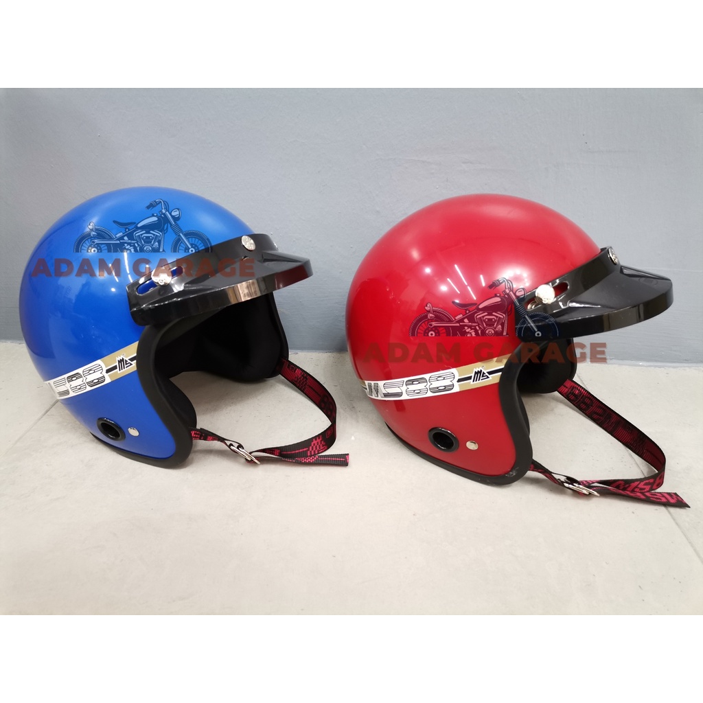 100% ORIGINAL MS88 Helmet [Tali Tulisan Merah] MURAH Wholesale Price ...