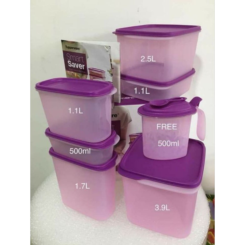 Tupperware Smart Saver Set | Shopee Malaysia