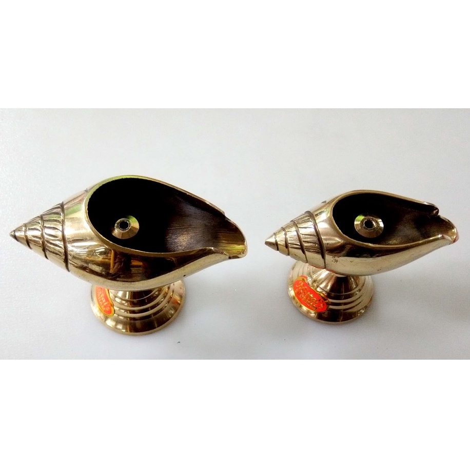 BRASS SANGU NANDA DEEPAM STAND | Shopee Malaysia