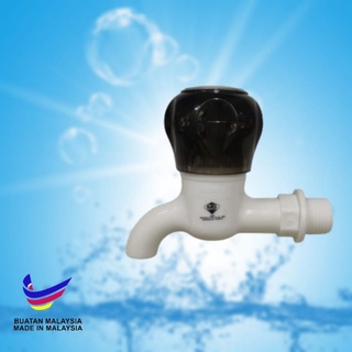 Jopex PVC Bib Tap Round Handle Bib Tap Plastic Water Tap Kepala Paip ...