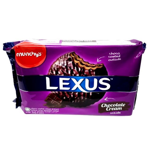Munchy's Lexus - Choco Coated Cream Biscuit 200g | Shopee Malaysia