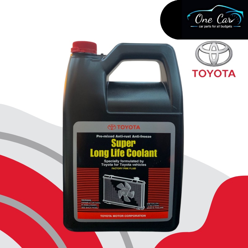 Toyota Genuine Radiator Super Long Life Coolant (3.785L) -Pink Colour ...