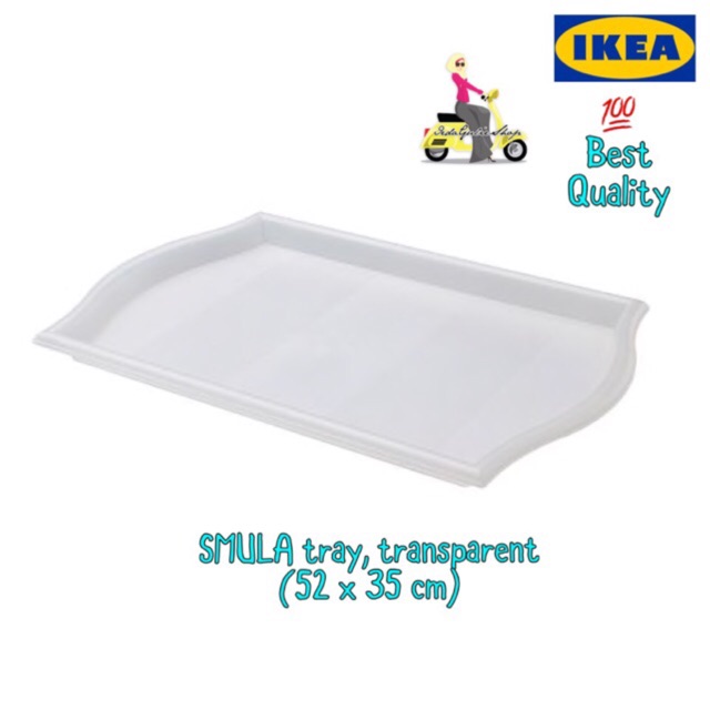 Dulang IKEA / tray - Transparent, IKEA SMULA | Shopee Malaysia