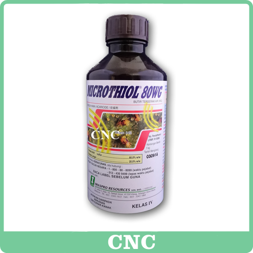1KG Microthiol 80WG Sulfur 80 Racun Hama Miticides Hamama 蜘蛛药 | Shopee ...