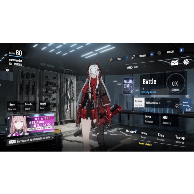 Punishing gray raven account Lvl60 Complete Build Alpha/Lucia Crimson ...