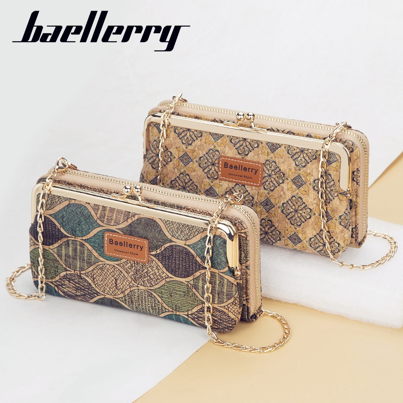 Baellerry Women's Wallet New Lady Phone Bag Zipper Handbag Purse Long ...