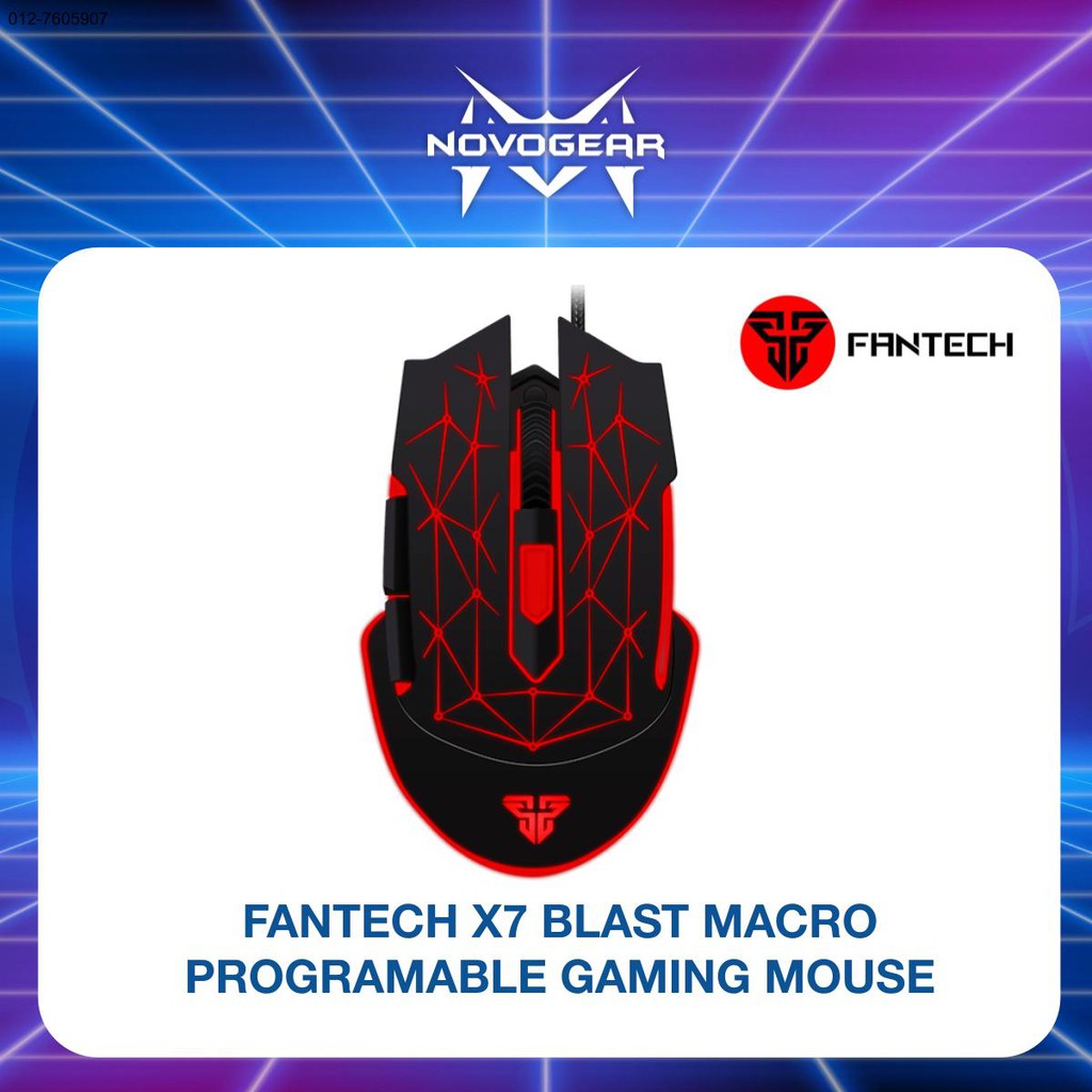Fantech x7 blast macro programable gaming mouse | BeeCost