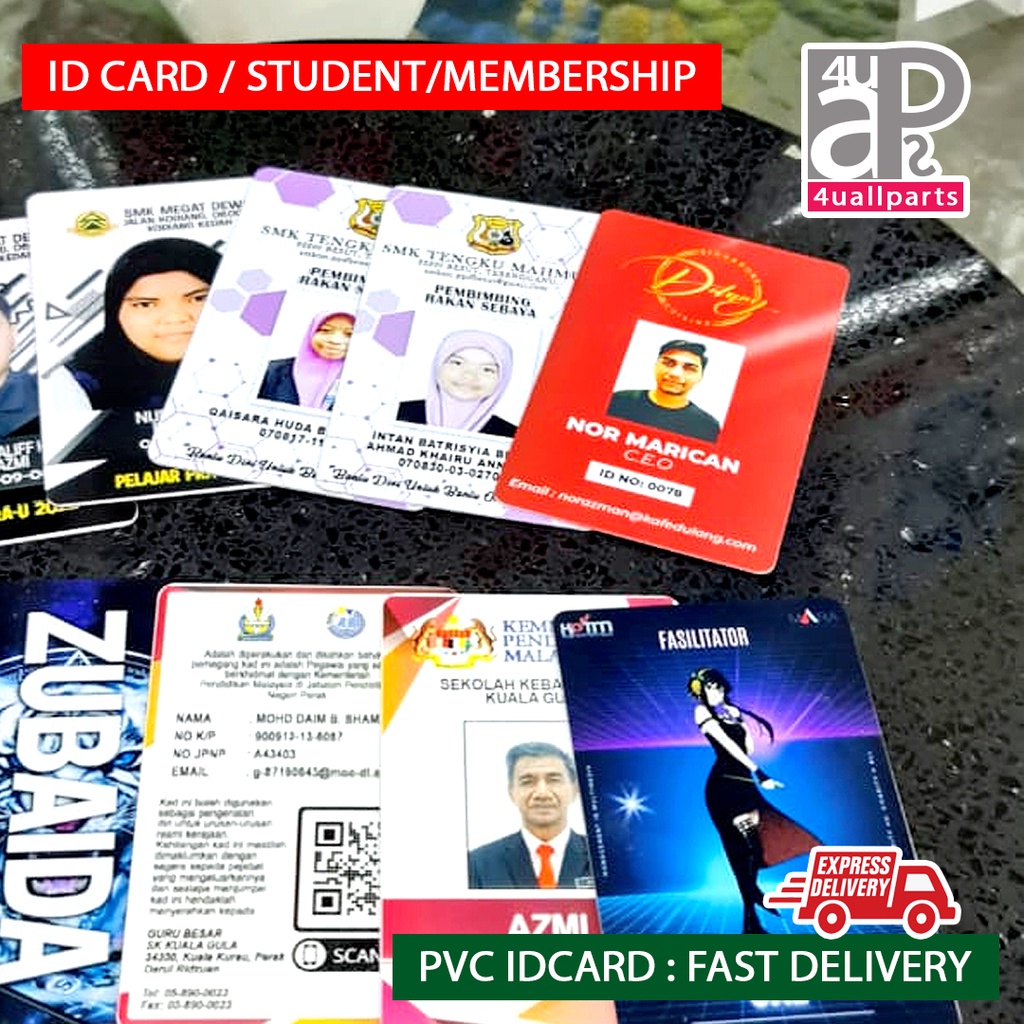 ID CARD / Member Card / Student Card/ Matric Card | Shopee Malaysia