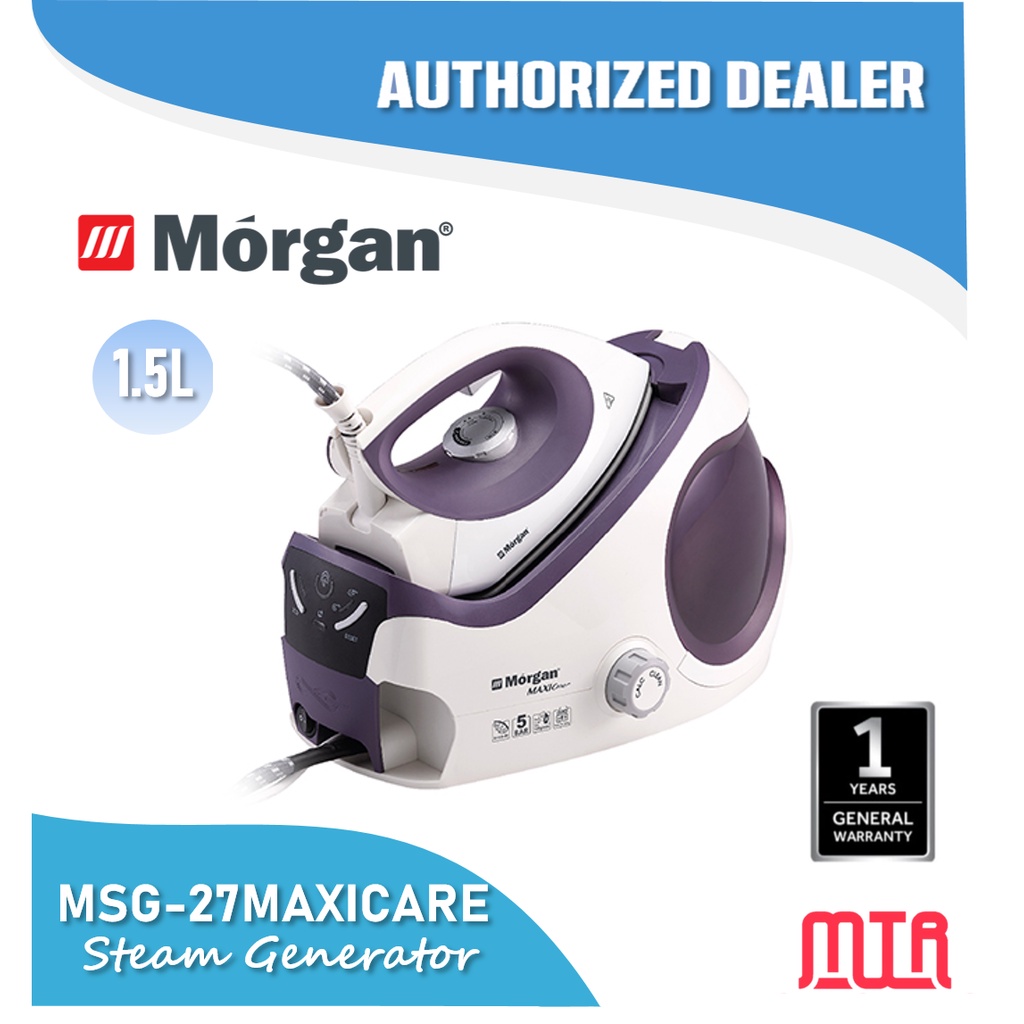 MORGAN Steam Generator Iron Saterika Penjana Wap MSG-27MAXICARE ...