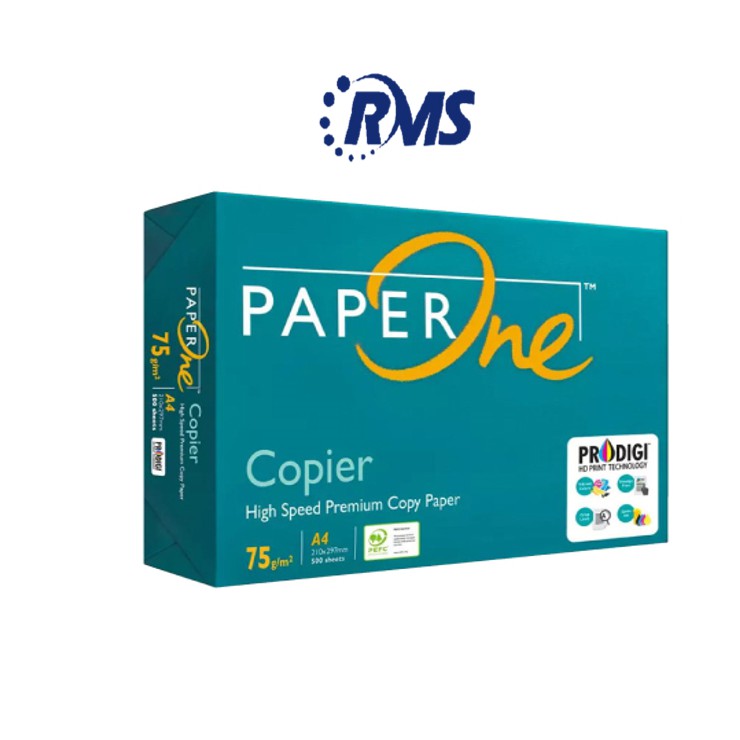 A4 PAPER ONE A4 PAPER 75GSM (500 sheets) COPIER PAPER | Shopee Malaysia