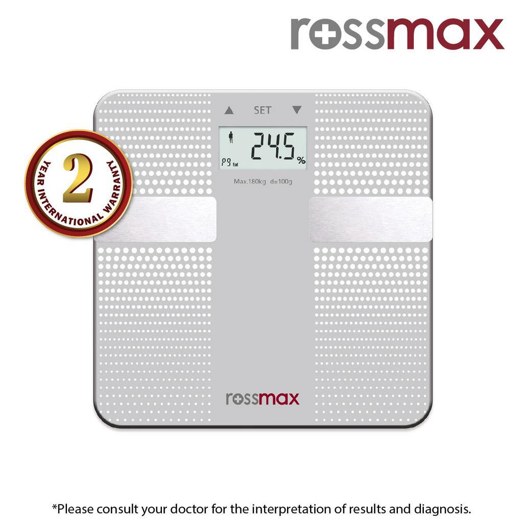Rossmax Body Fat Monitor With Scale WF260 | Shopee Malaysia