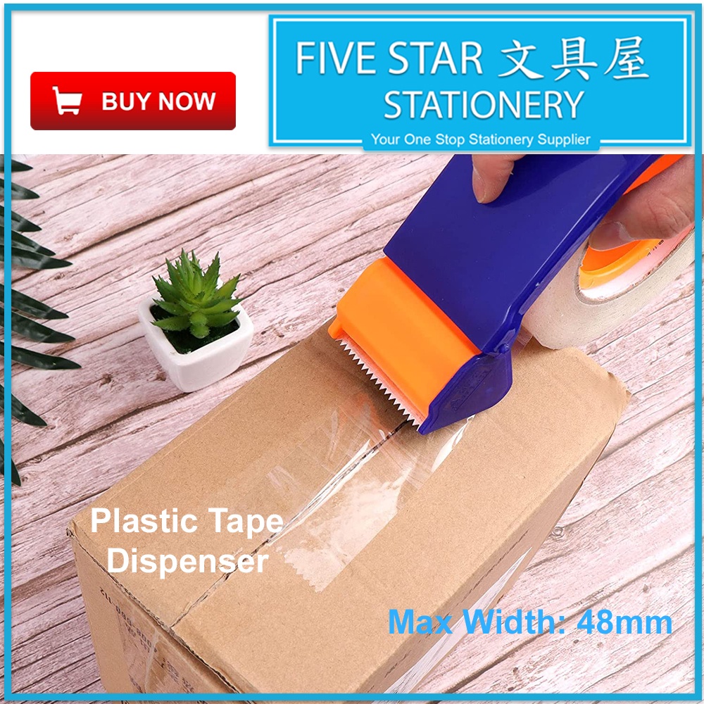 fivestar2u Plastic Tape Cutter Dispenser OPP Tape Dispenser for OPP ...