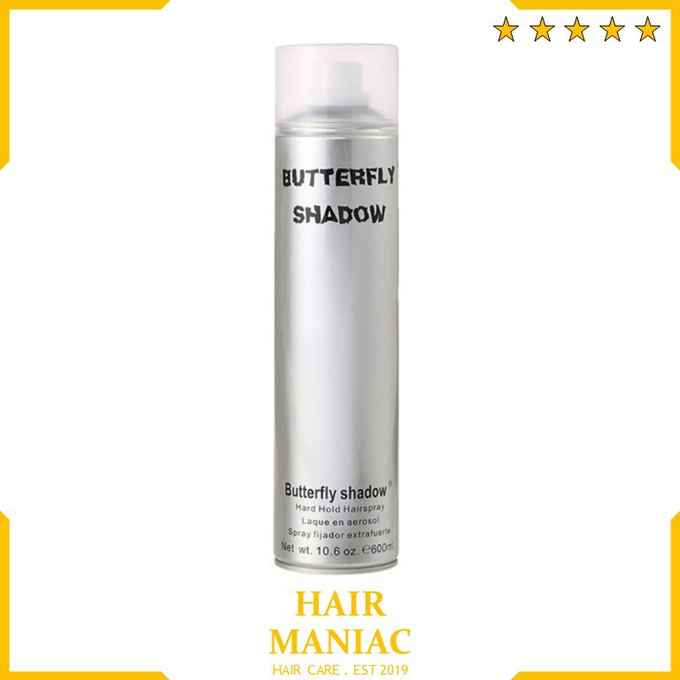(West Malaysia Only) Butterfly Shadow Hair Styling Hard Hold Hairspray ...