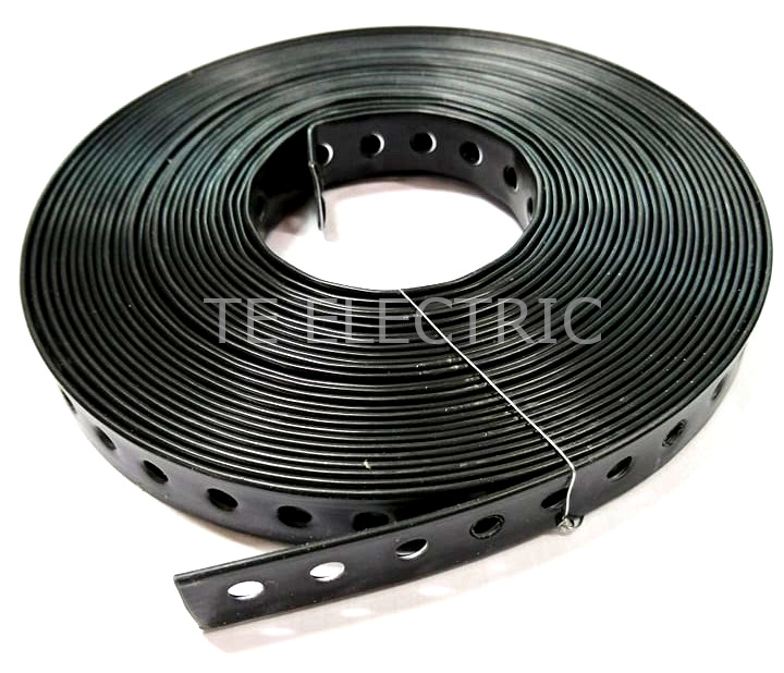 (10MTR) 17MM PVC COATED STEEL BEND INSULATED WEATHERPROOF ANTI RUST ...