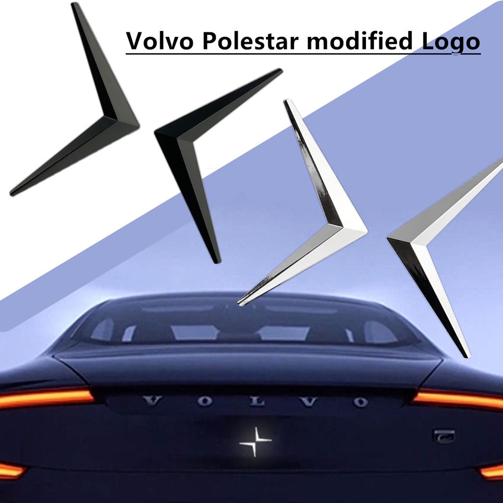 Volvo Polestar 1 Metal Sticker Car Side Door Tailgate Sticker Car ...