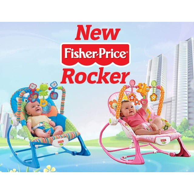 NEW Fisher Price Rocker (FREE DELIVERY) | Shopee Malaysia