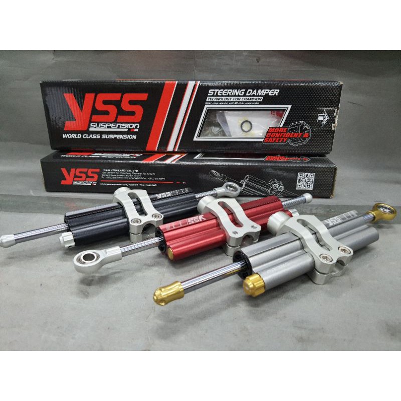 STEERING DAMPER YSS YAMAHA MT07/MT09/TRACER/XMAX250/YZF R6/ | Shopee ...