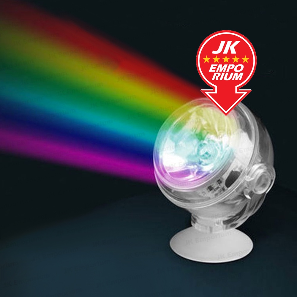 Aquarium Rainbow Colour Changing Decorative LED Spotlight Submersible ...