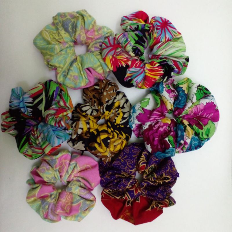 Getah Rambut/Scrunchie (Batik) | Shopee Malaysia
