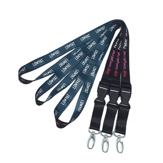 (SAME DAY SHIPPING) Lanyard 20mm Custom Design Full Color Printed (No ...