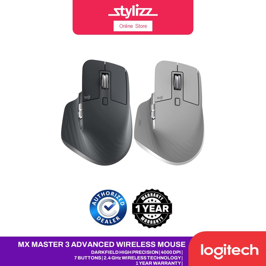 LOGITECH MX MASTER 3 ADVANCED WIRELESS MOUSE | Shopee Malaysia