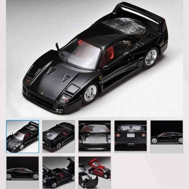 TOMY TEC TLVN FERRARI F40 BLACK | Shopee Malaysia