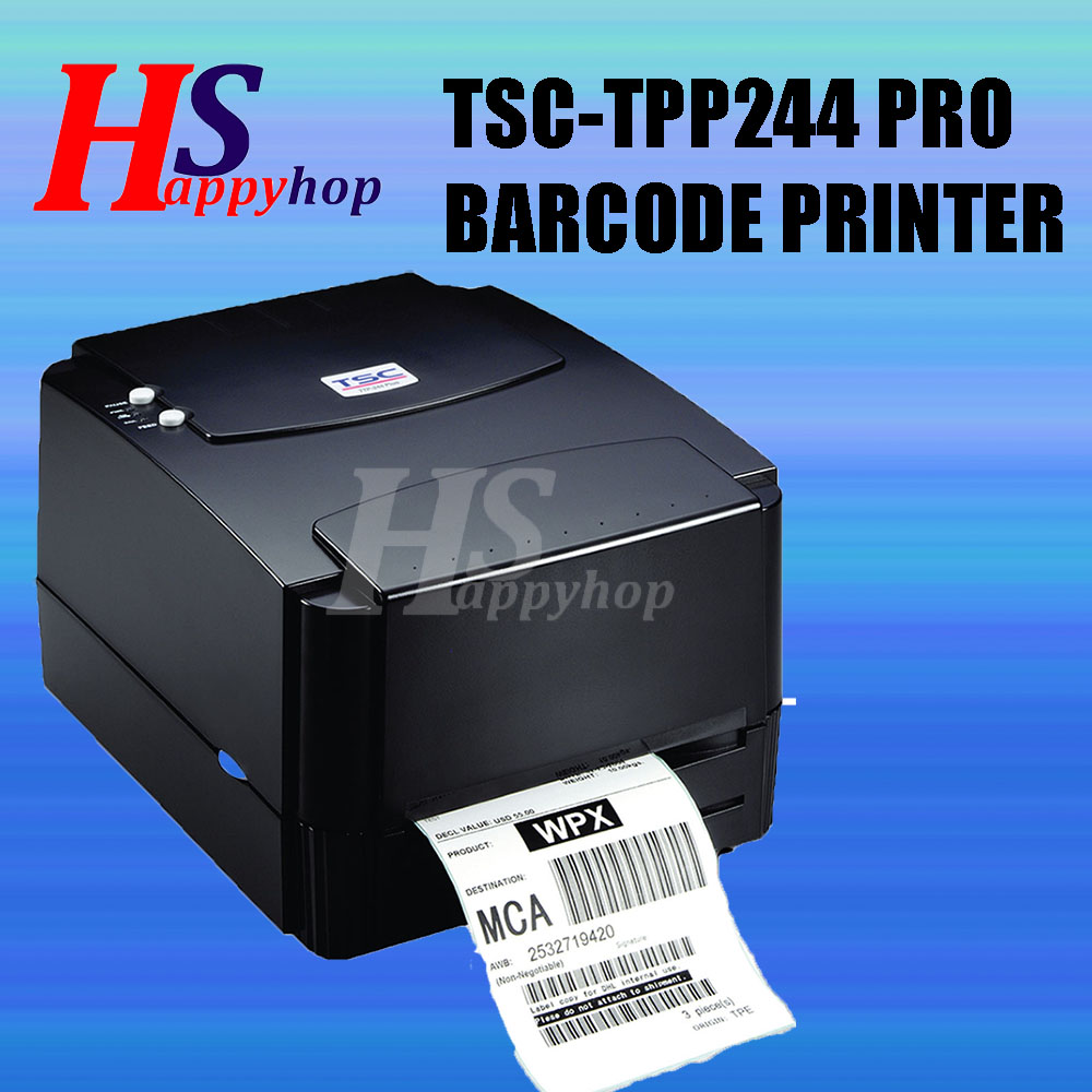 TSC TPP 244 Barcode Printer, Barcode label printer DEKSTOP , sticker ...