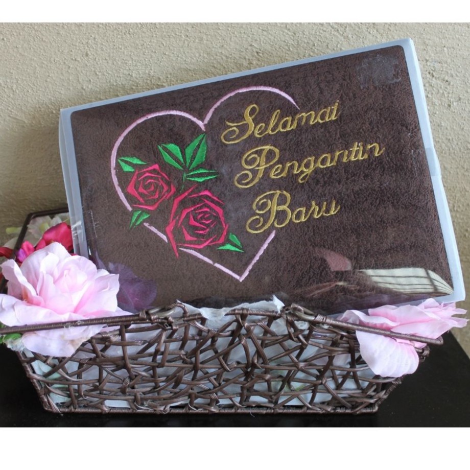 Tuala Sulam Hantaran Kahwin | Shopee Malaysia